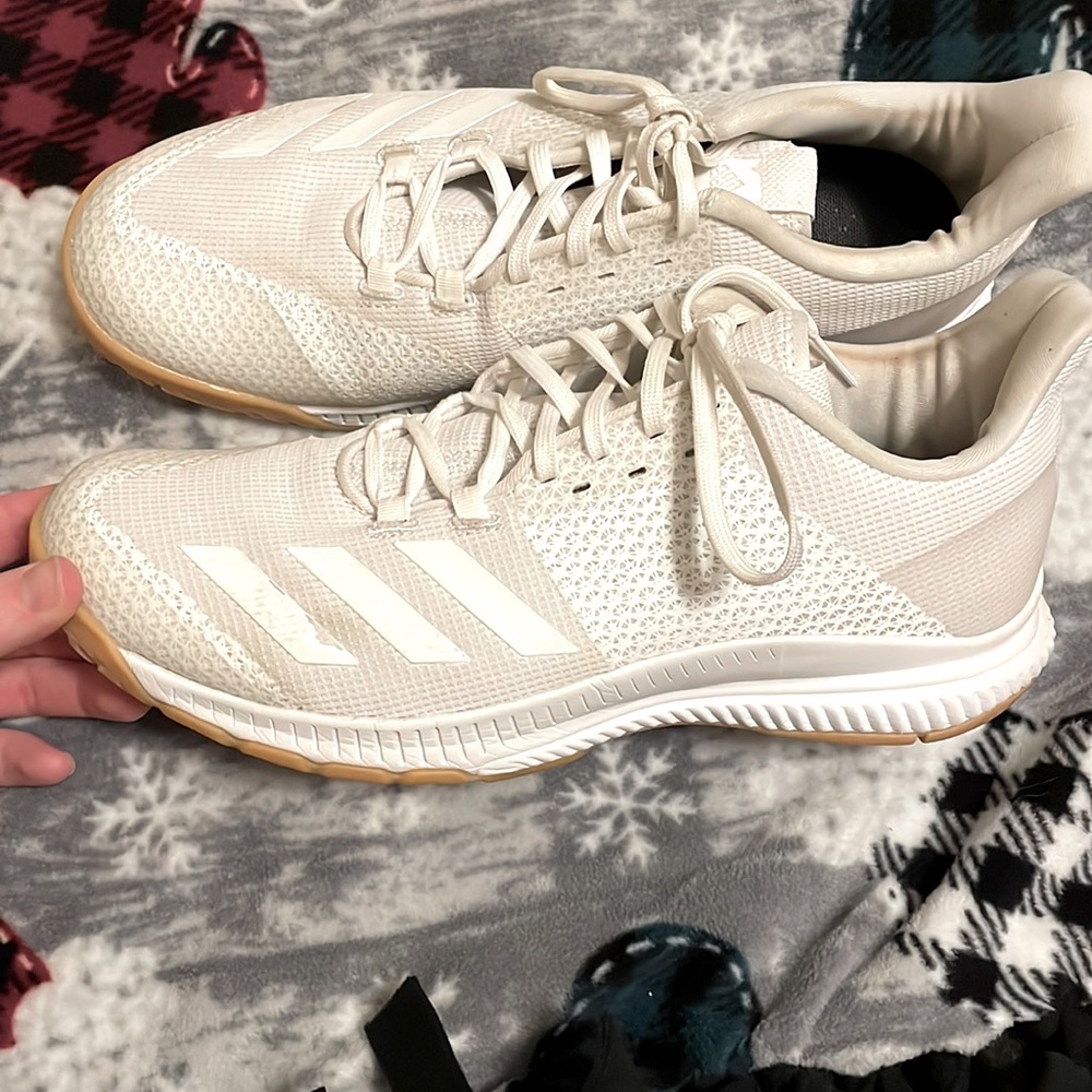 Adidas Volleyball Shoes. Worn Slightly, Size 10. - Gem